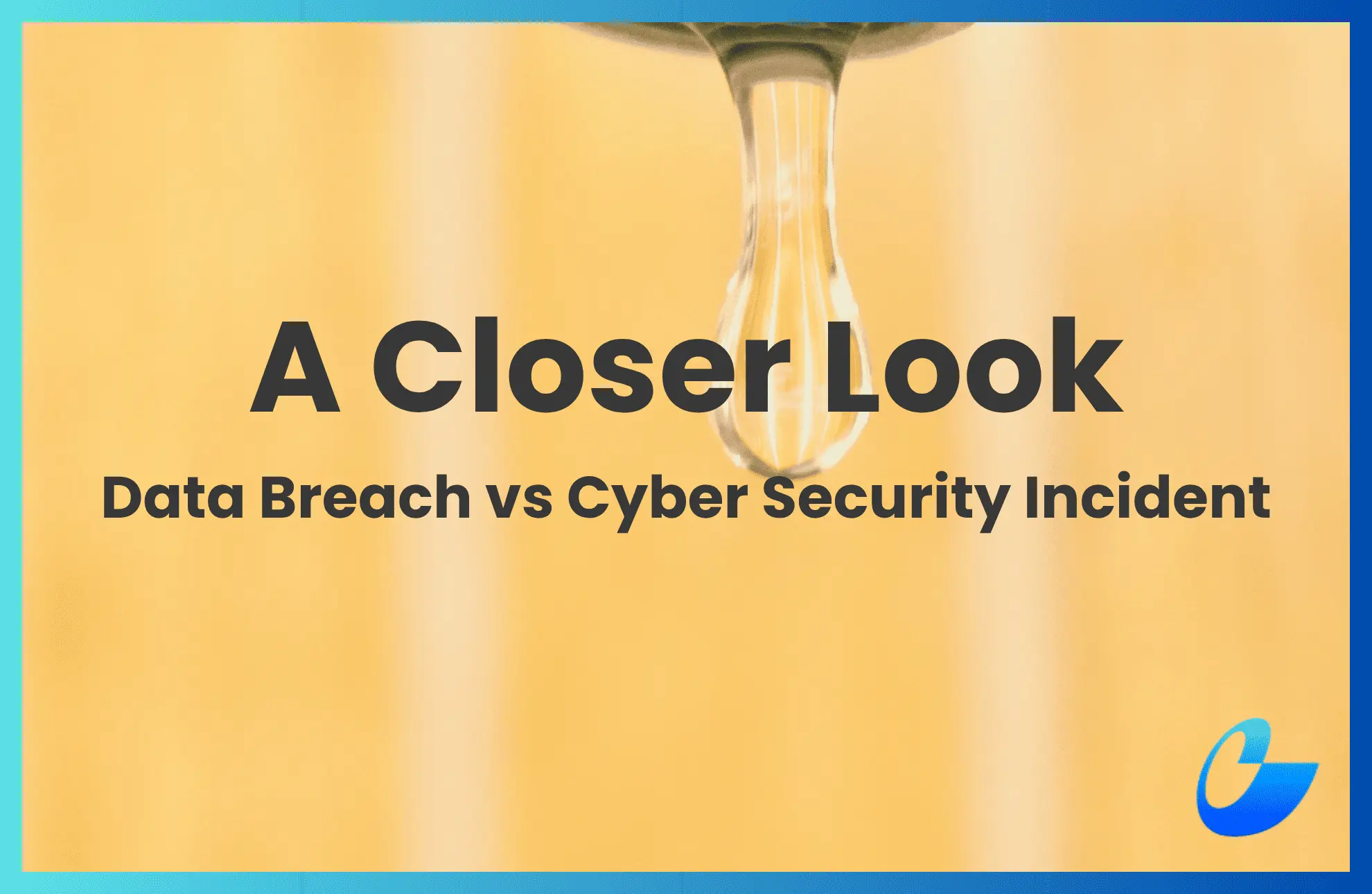Data Breach Notification vs Cyber Security Incident Reporting: A ...